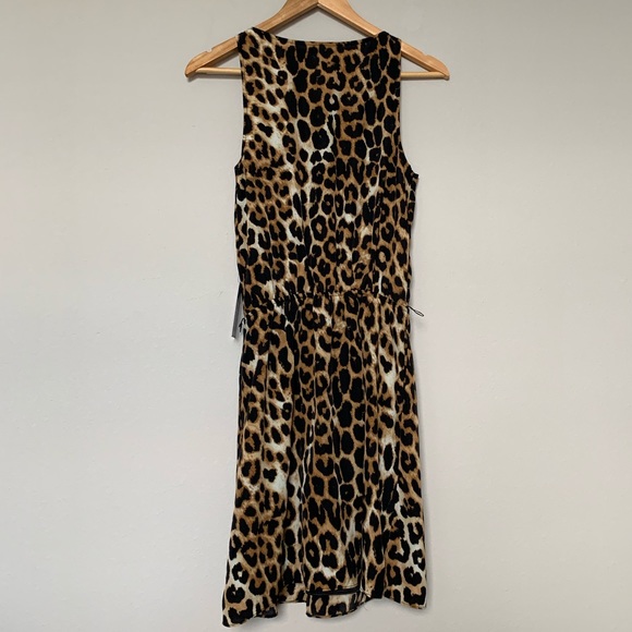 Express | Dresses | Express Leopard Print Sleeveless Dress | Poshmark